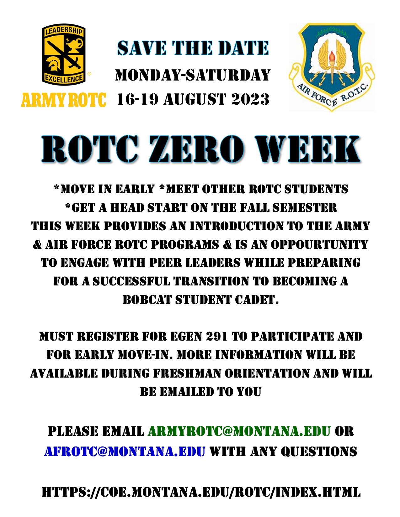 Department of Military Science - Army ROTC | Montana State University